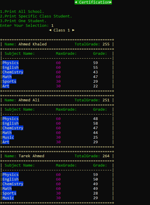 GitHub - engYahiaAhmed/School-Data-Base: Data Base for school project with c programing language