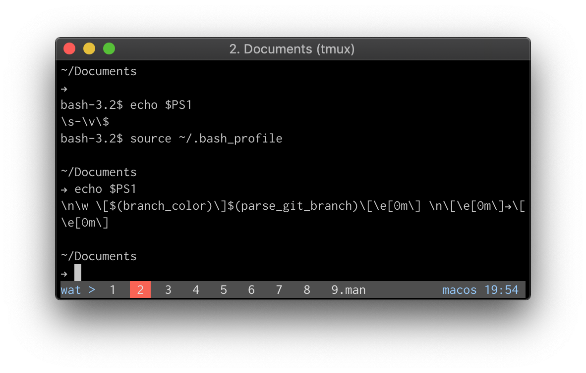 Sourced Bashprofile Is Lost Upon Restore · Issue 94 · Tmux Plugins