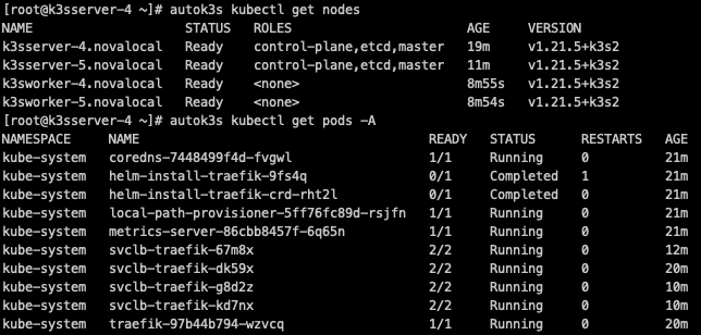 [BUG] cluster created but not displayed in UI · Issue #353 · cnrancher/autok3s · GitHub