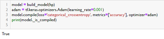 RuntimeError: You must compile your model before training/testing. Use ...