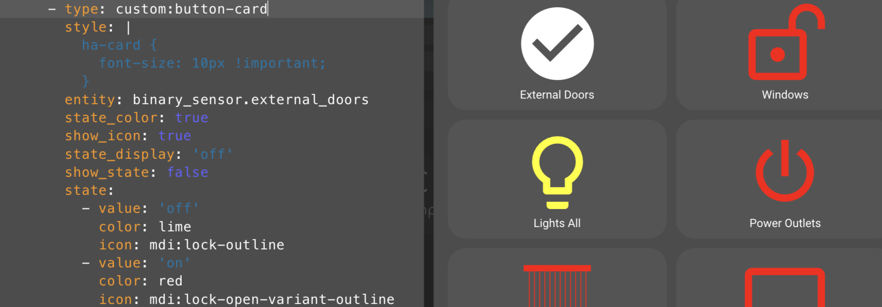 Defined Icon Changing · Issue #699 · custom-cards/button-card · GitHub