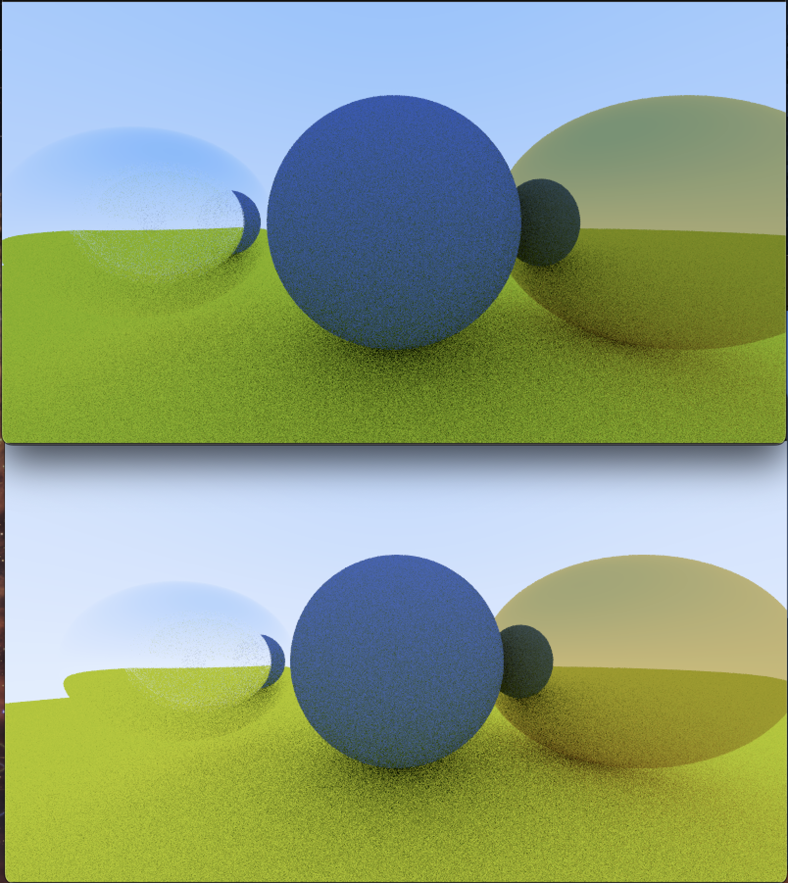 [Book1] A hollow glass sphere · Issue #1278 · RayTracing/raytracing.github.io · GitHub