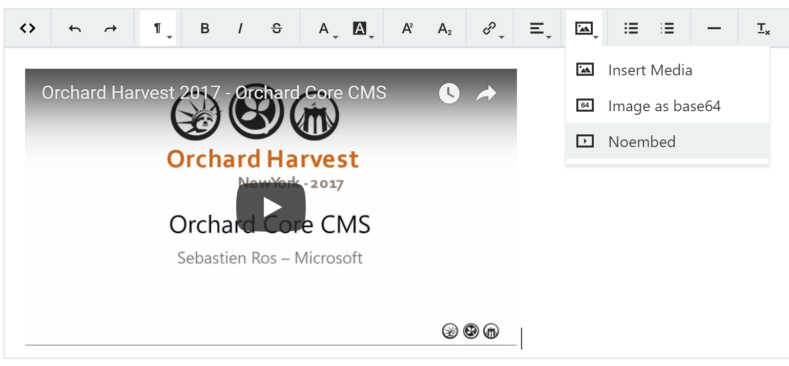 Upgrade Trumbowyg to tip · Issue #880 · OrchardCMS/OrchardCore · GitHub