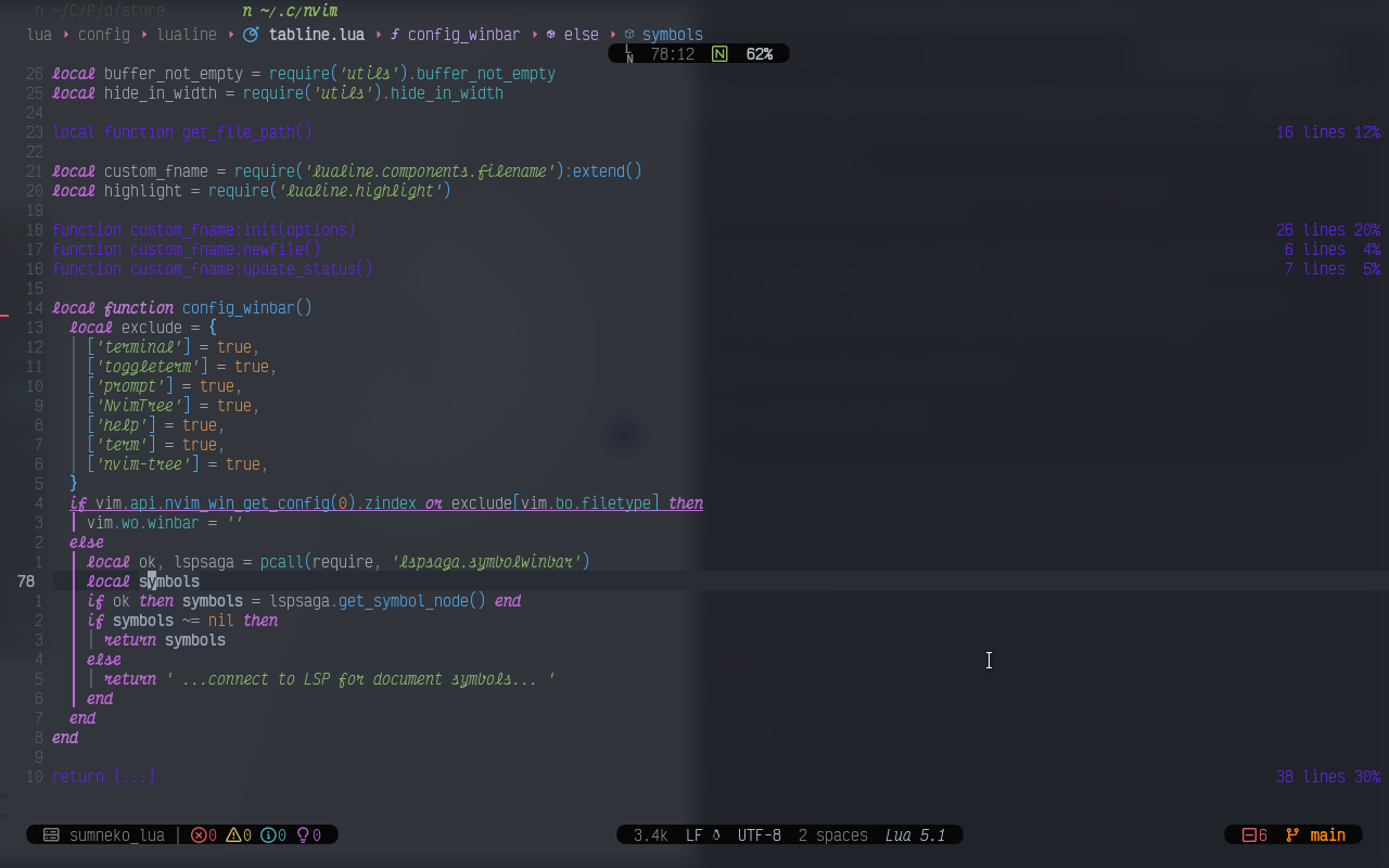 There is no symbols in winbar(pyright, python) · Issue #532 · nvimdev ...