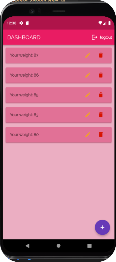 GitHub - metalFrenzy/weight-tracker