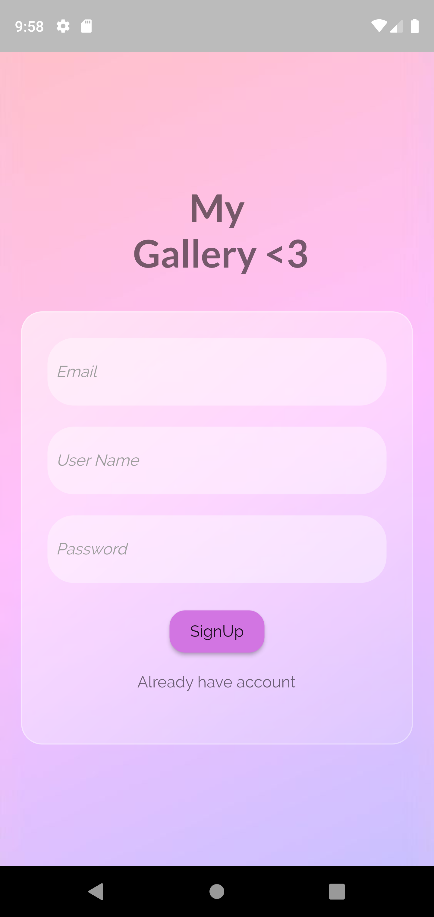 GitHub - metalFrenzy/gallery-app-design
