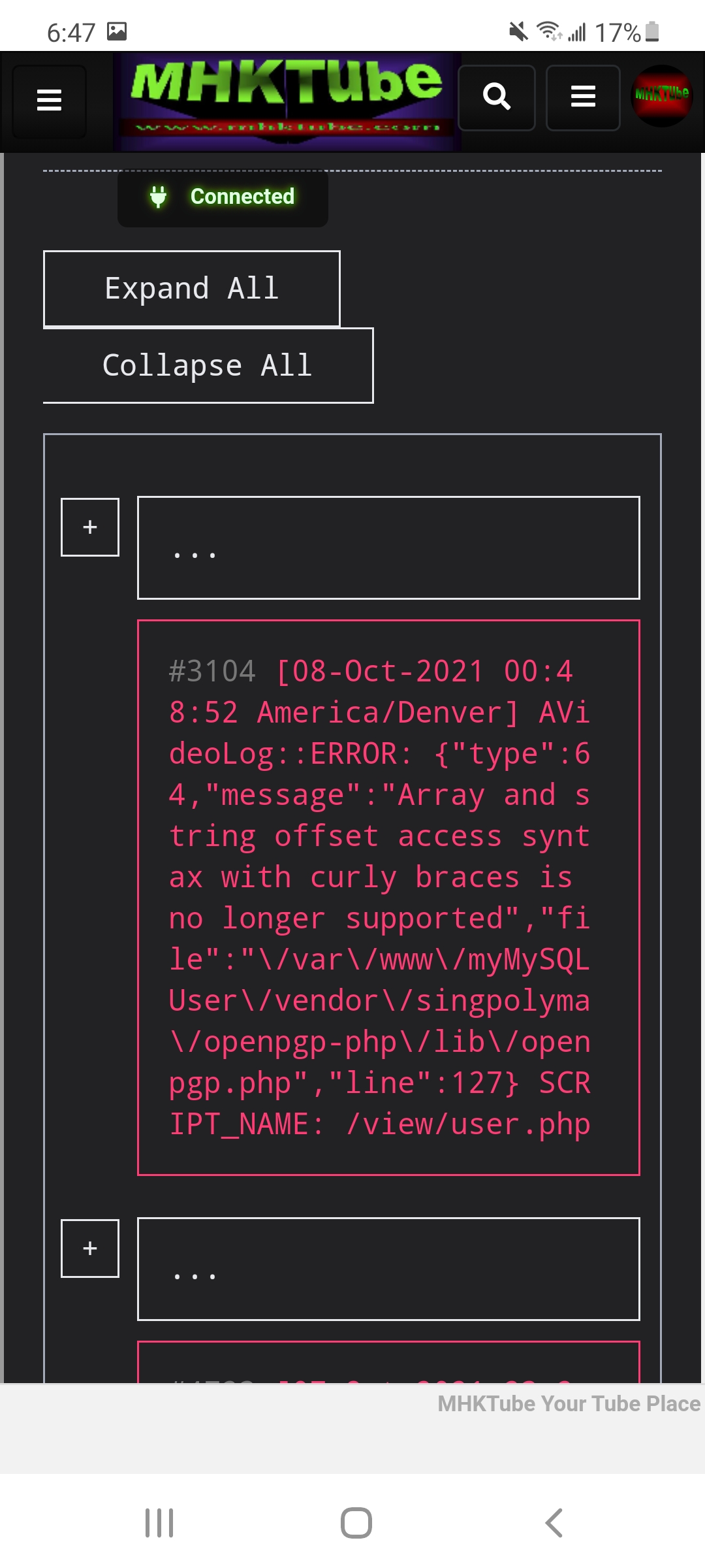 New Errors After Latest Gitpull · Issue 5800 · Wwbnavideo · Github