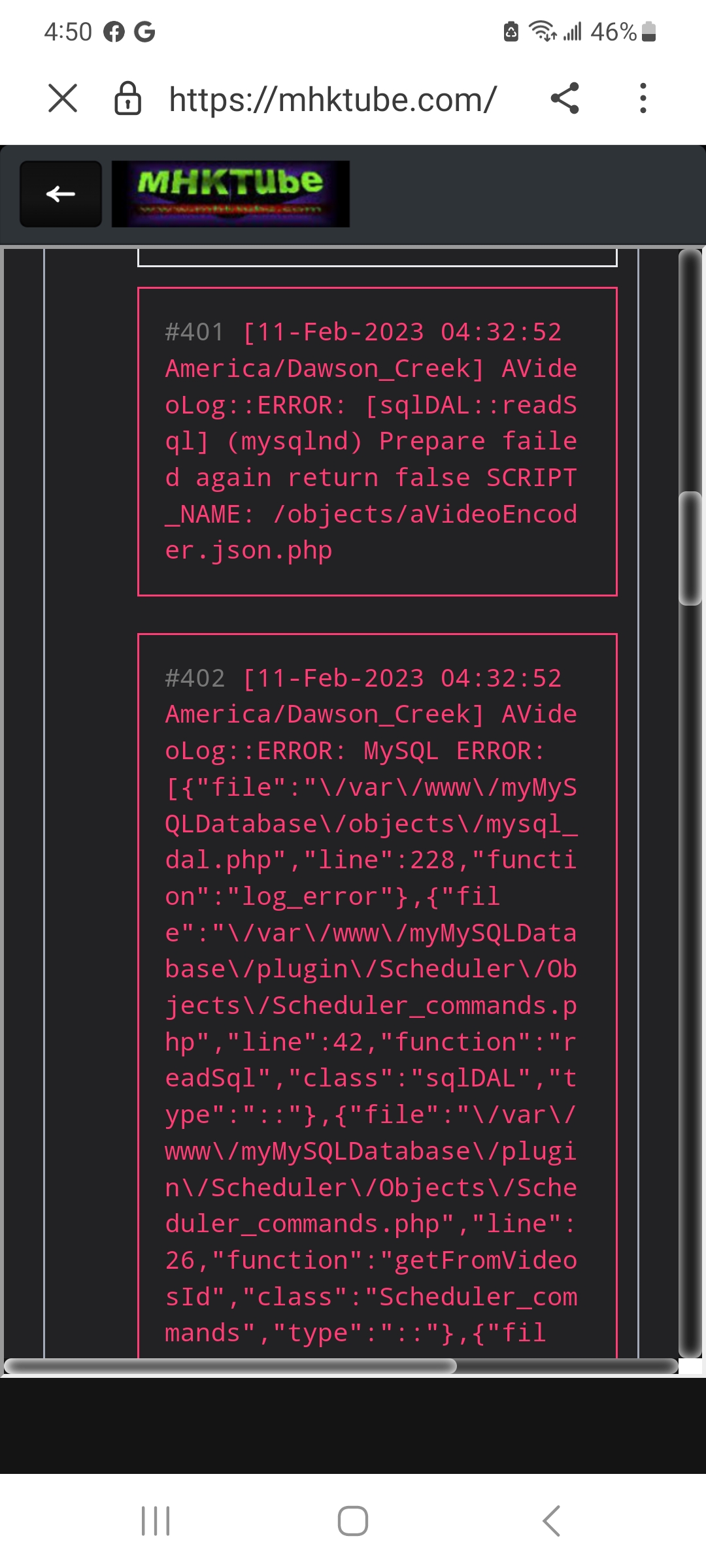 Encoder issues after git pull · Issue #7650 · WWBN/AVideo · GitHub