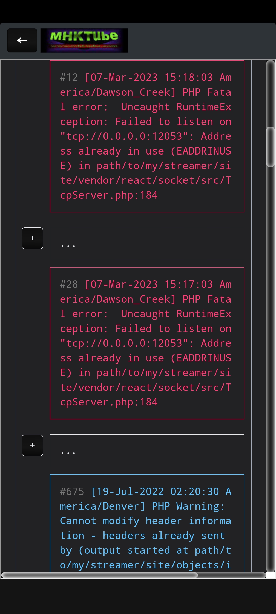 Fatal Error after GitPull on site and encoder · Issue #7767 · WWBN/AVideo · GitHub