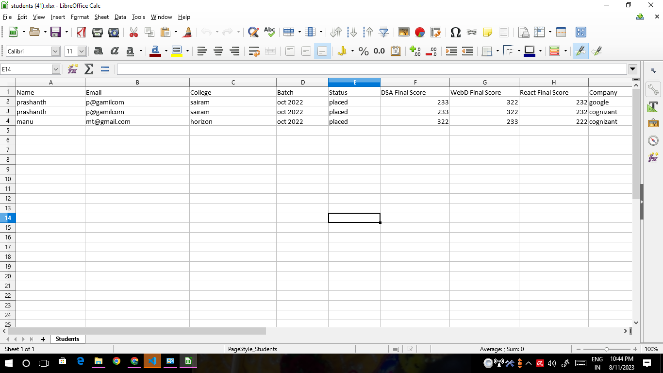 GitHub - manojkalyan/PlacementCell