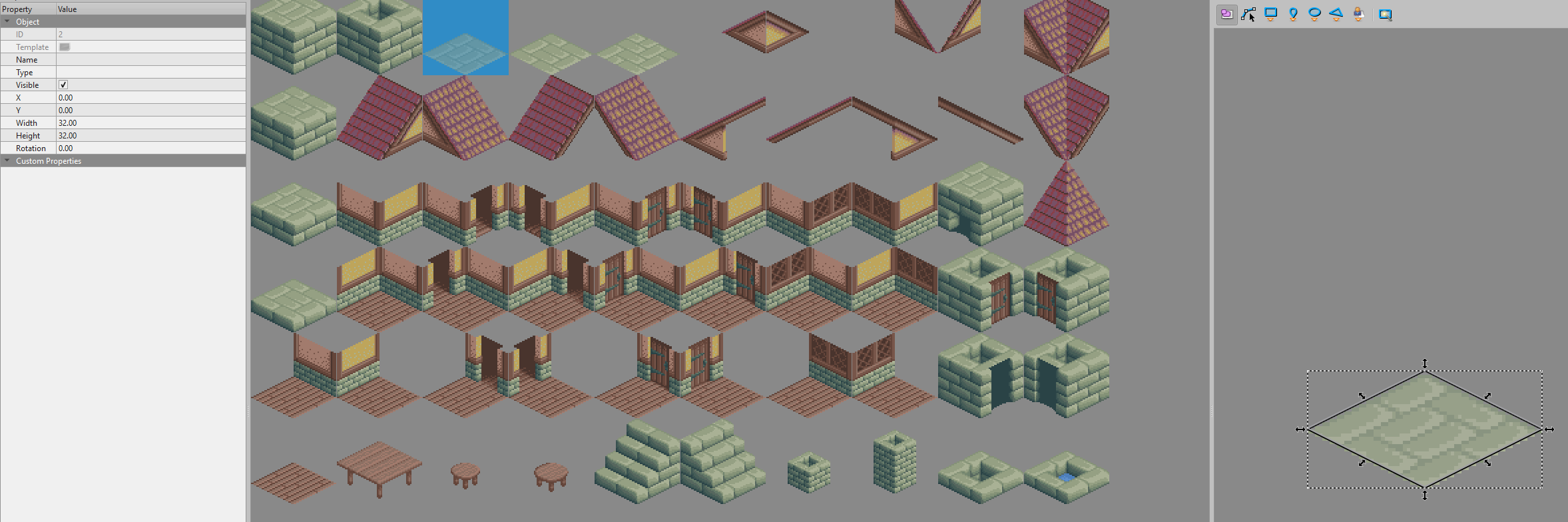 Collision object render data offset on the X axis for isometric maps · Issue #3138 · mapeditor ...