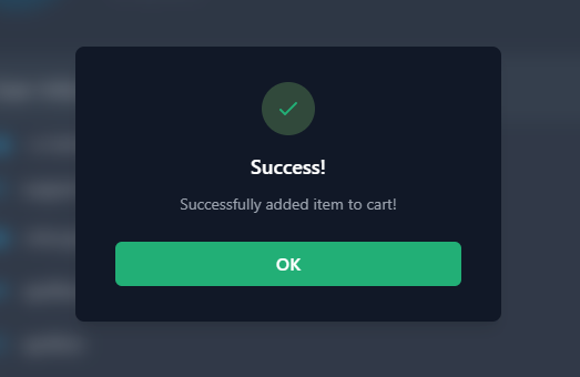 Create a Success Alert Modal · Issue #191 · Clueless-Community/seamless ...