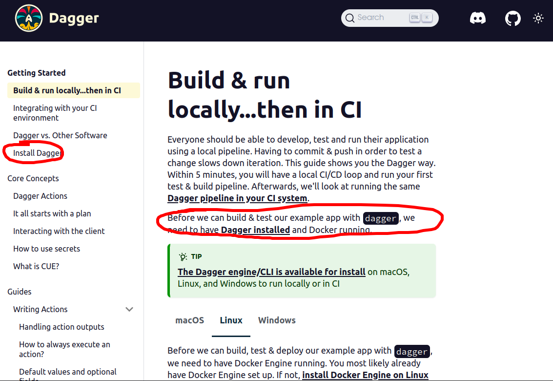 Design and execution of guided onboarding web experience · Issue #2628 · dagger/dagger · GitHub