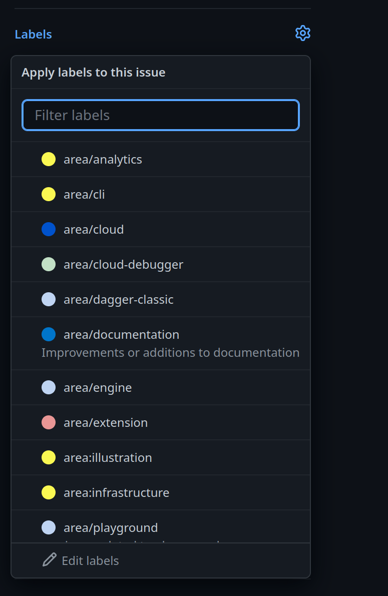 Add Filtering Method To Guide Index Page · Issue 4670 · Daggerdagger 6634