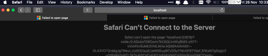 Connect-PnPOnline Interactive MacOS Safari cannot connect to localhost · Issue #1385 · pnp ...