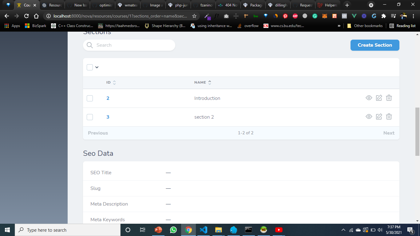 'sort_on_has_many' => true, line disables the sortable feature from index as well as not ...
