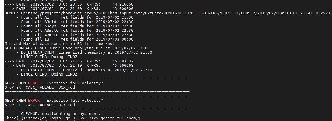 Excessive fall velocity? [BUG/ISSUE] · Issue #762 · geoschem/geos-chem · GitHub