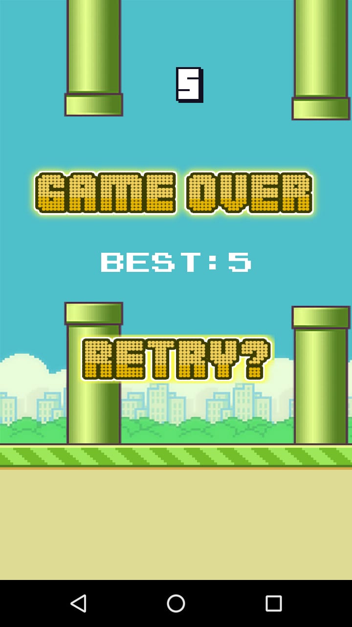 Github Leandro94flappybird Flappy Bird For Android Written Using The Libgdx Framework 