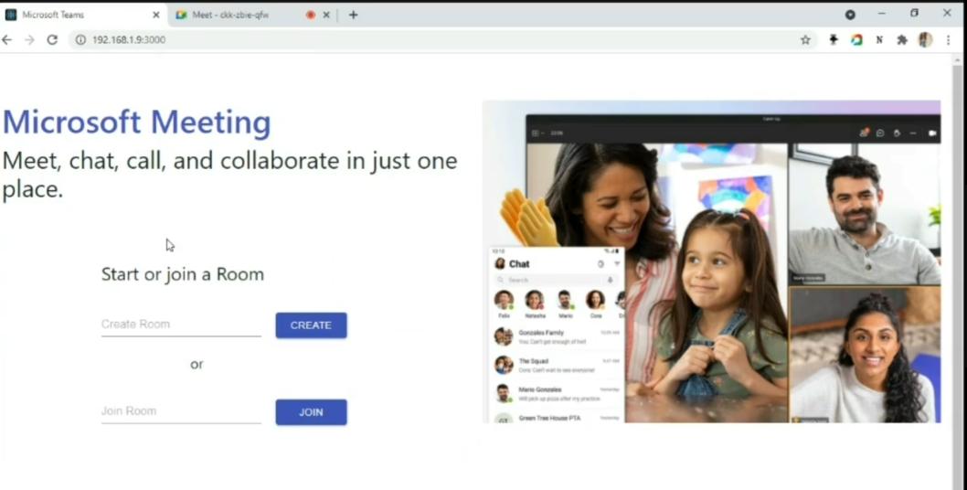 GitHub - shagunuppal18/Microsoft-Teams-Clone