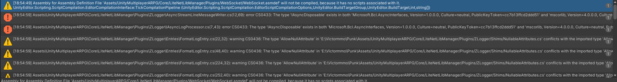 IAsync Error · Issue #1586 · suriyun-production/mmorpg-kit-docs · GitHub