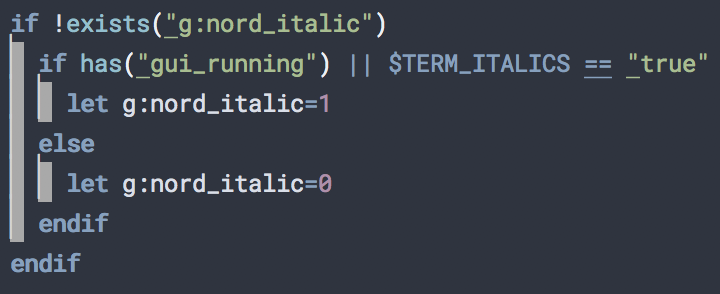 Compatibility with indentLine · Issue #115 · nordtheme/vim · GitHub