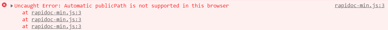 loading rapidoc.min as fails · Issue #439 · rapi-doc/RapiDoc · GitHub