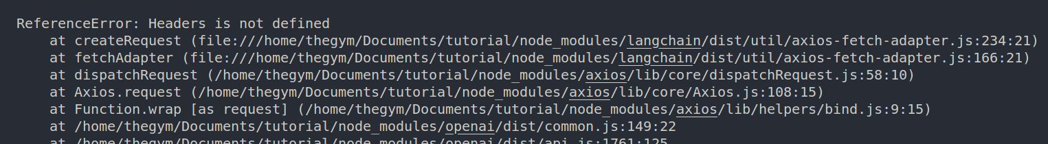 Can't make a call to the model because: ReferenceError: Headers is not defined · Issue #625 ...