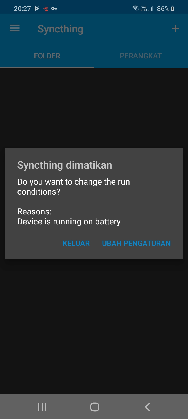 App thinks phone is on battery when wirelessly charging · Issue #1540 · syncthing/syncthing ...