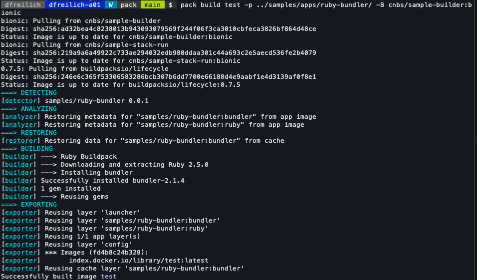 Pack Build --trust-builder turns off color · Issue #719 · buildpacks/pack · GitHub