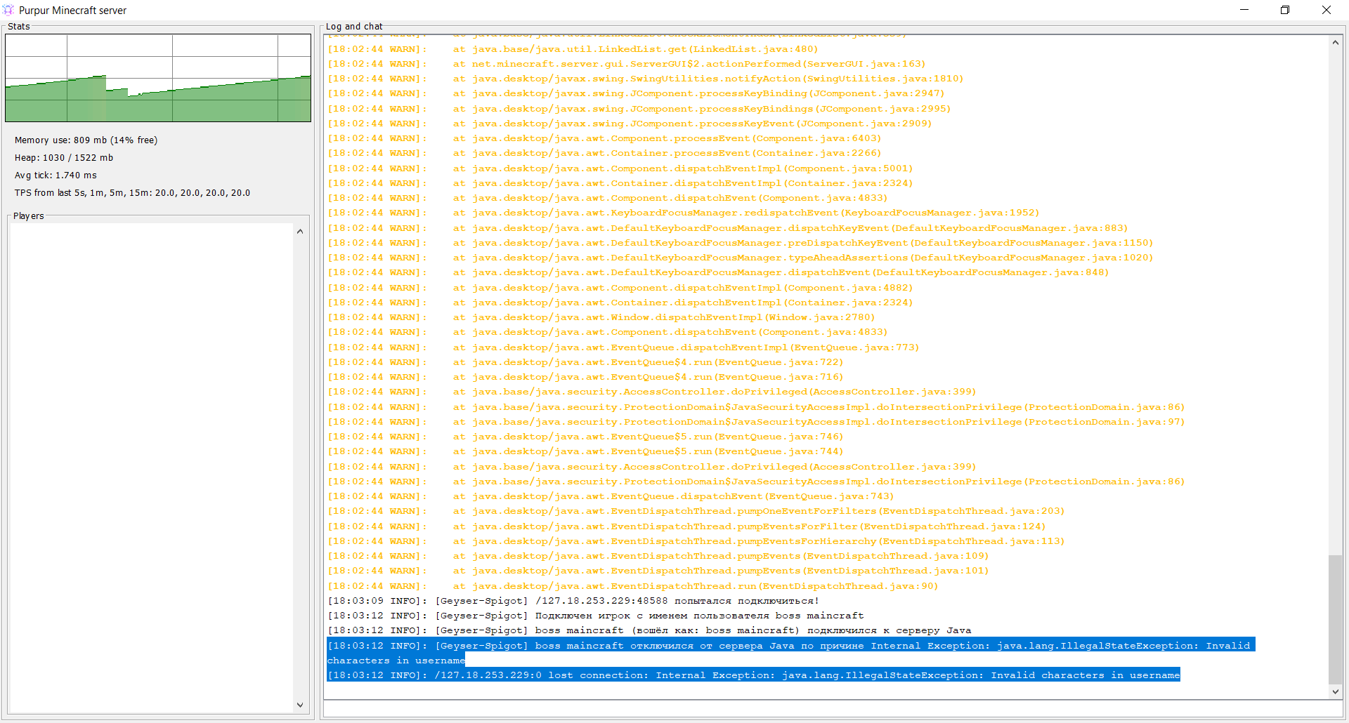 Server Login Error · Issue 4053 · Geysermcgeyser · Github 3882