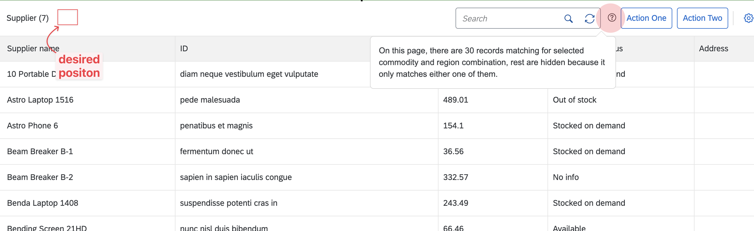 [sourcing] `fdp-table` support custom toolbar title · Issue #9312 · SAP/fundamental-ngx · GitHub
