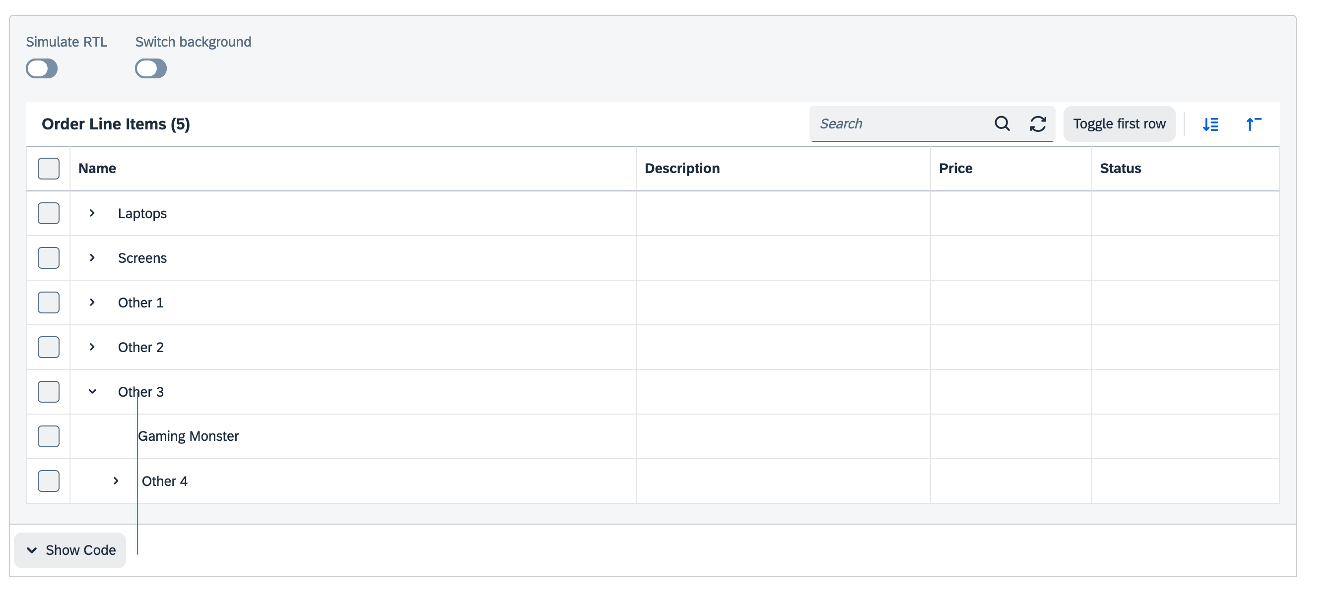 [Sourcing][Low][Jul] Tree table expand icon alignment · Issue #9792 · SAP/fundamental-ngx · GitHub