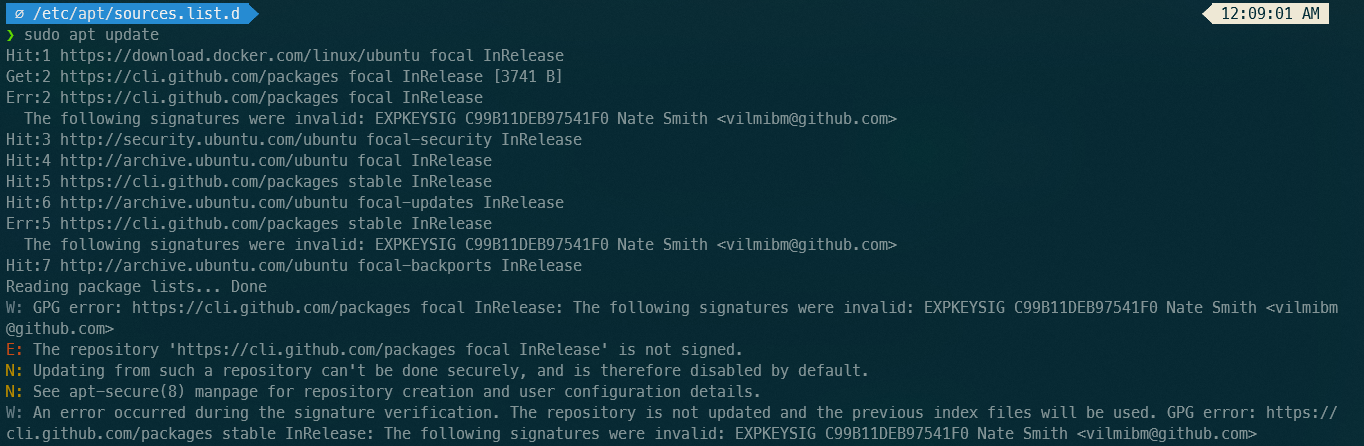 Ubuntu Jammy Updation Giving Error · Issue 6174 · Clicli · Github