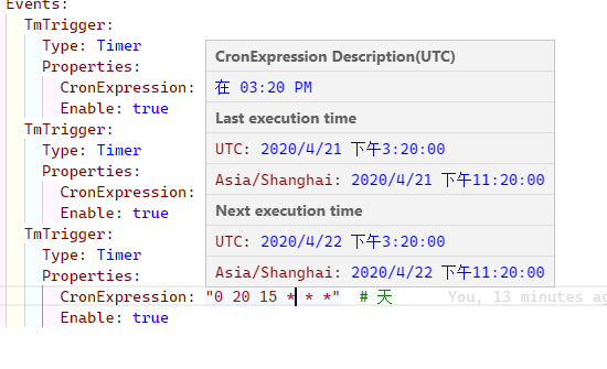 关于template.yml 提示 CronExpression 的问题 · Issue #226 · alibaba/serverless-vscode · GitHub