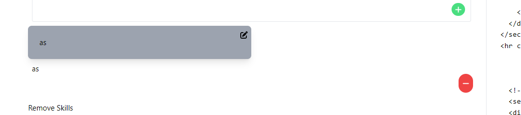 Make Card for successful entry of Sections · Issue #19 · swciitg/PortfolioBuilder · GitHub