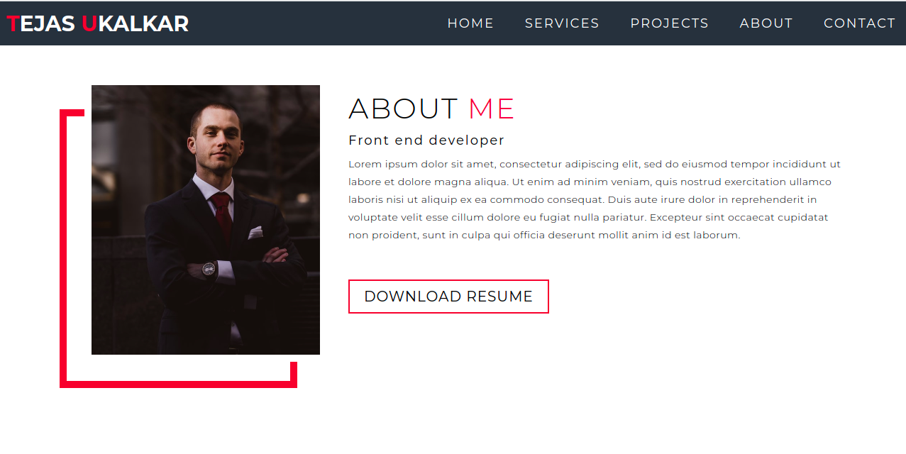 GitHub - Tej271/MyPortfolio