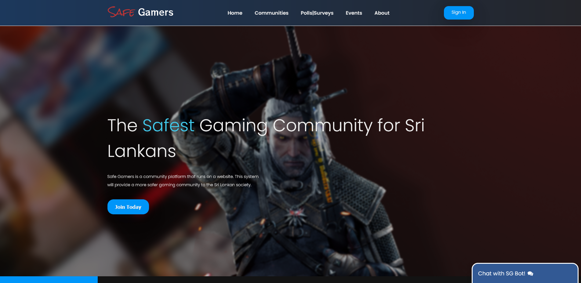 GitHub - BlackWolfzz/safe-gamers: Safe gamers Community Website
