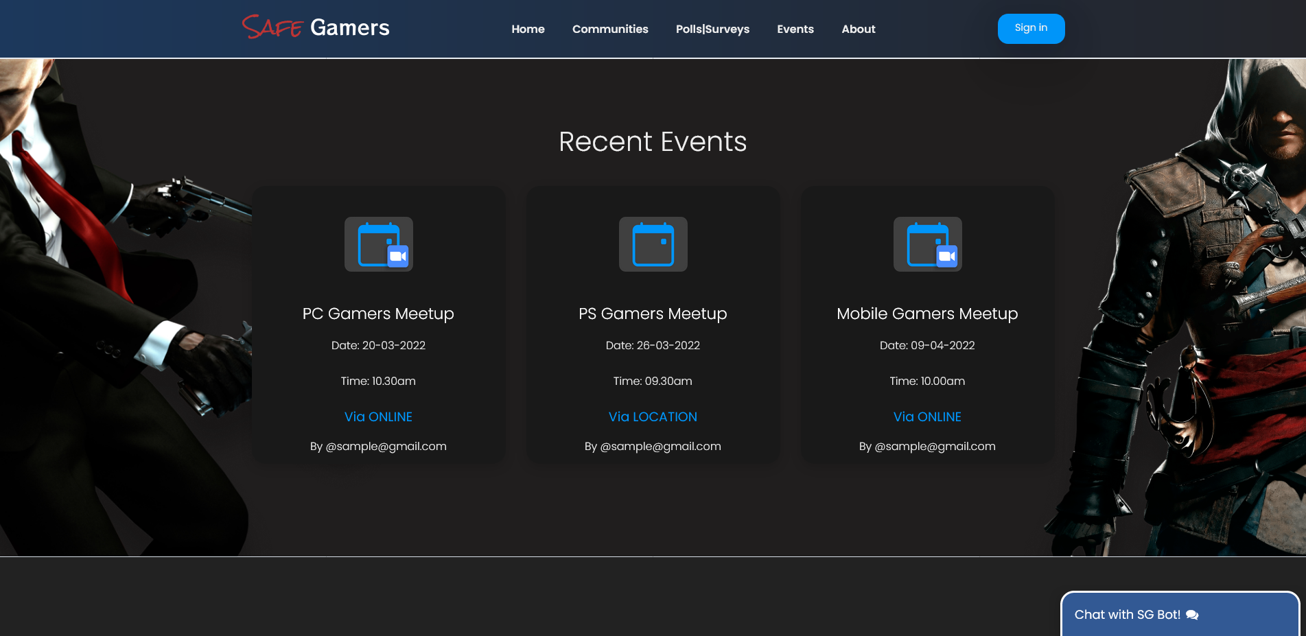 GitHub - BlackWolfzz/safe-gamers: Safe gamers Community Website