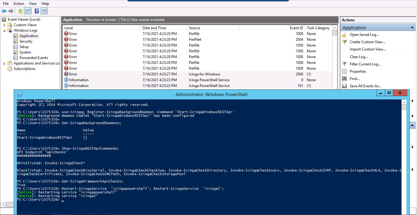 Unable to connect to the remote server [EventID: 1553] · Issue #483 · Icinga/icinga-powershell ...