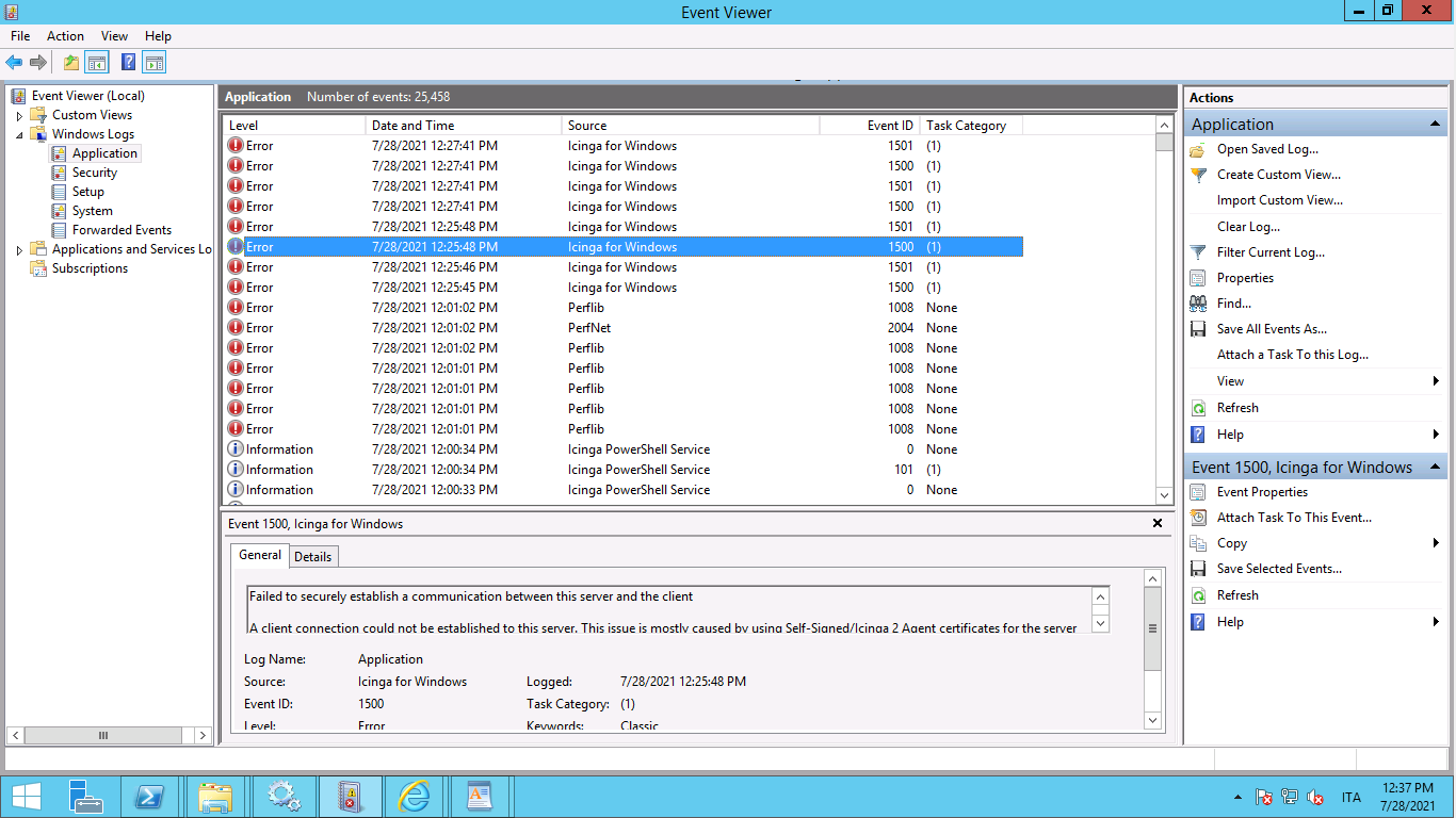 Unable to connect to the remote server [EventID: 1553] · Issue #483 · Icinga/icinga-powershell ...