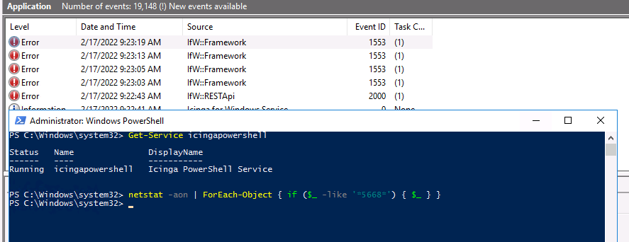 Unable to connect to the remote server [EventID: 1553] · Issue #483 · Icinga/icinga-powershell ...