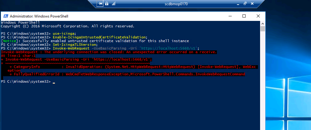Unable to connect to the remote server [EventID: 1553] · Issue #483 · Icinga/icinga-powershell ...