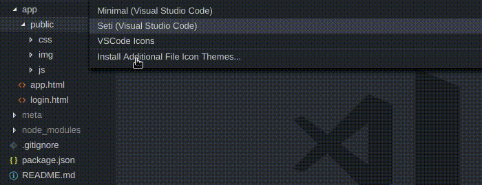 File Icon themes: Some icon themes misalign the directory structure in ...