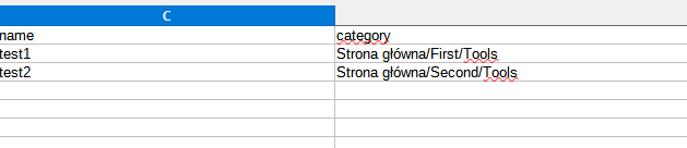 Incorrect product assignment to a category after importing from CSV file · Issue #25927 ...