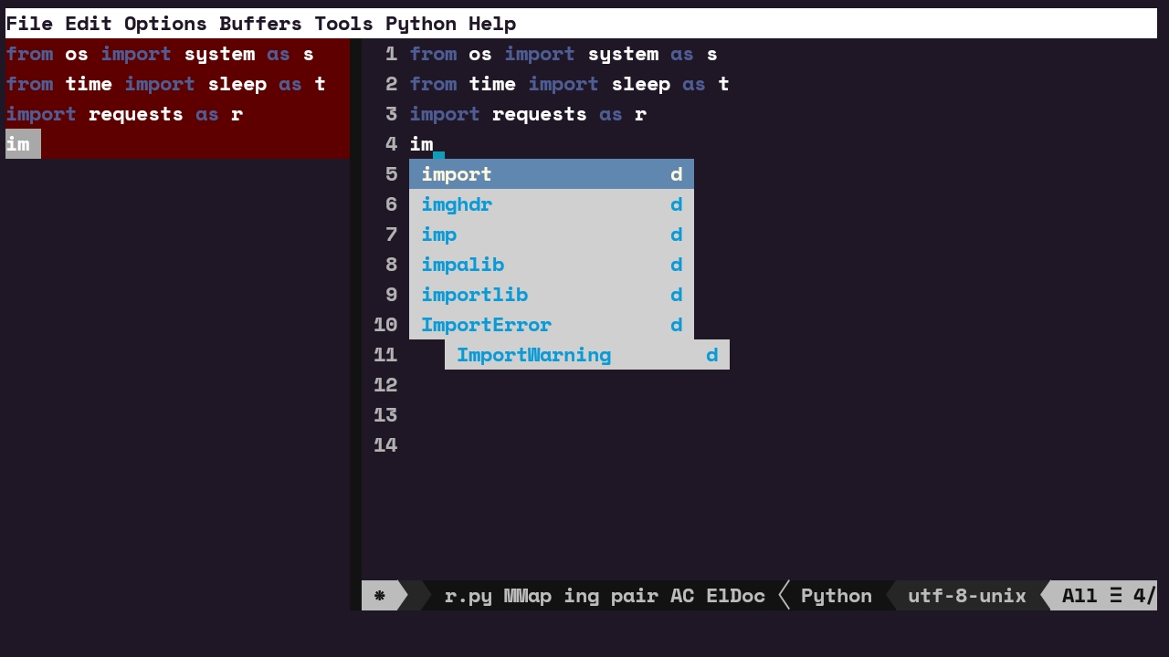 GitHub - IrfanDect/emacs-complete