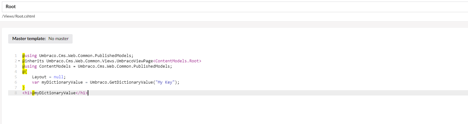 Umbraco 9 GetDictionaryValue not working? · Issue #10977 · umbraco/Umbraco-CMS · GitHub