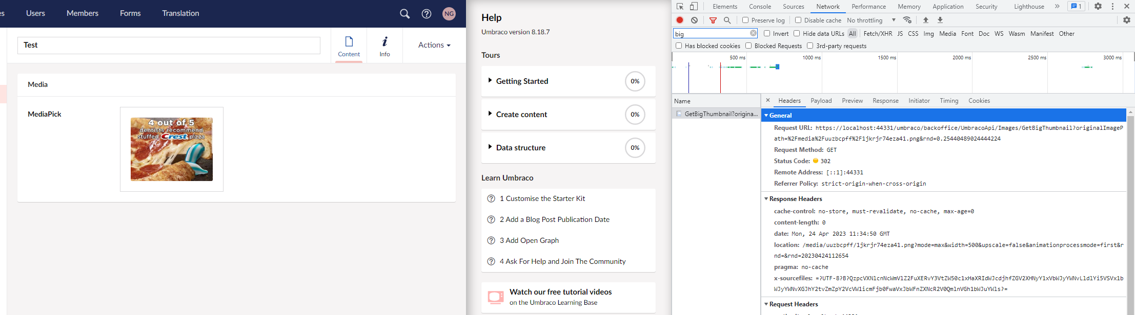 Media Picker (Media Picker Legacy & Media Picker 3) has broken big thumbnail after updating to ...