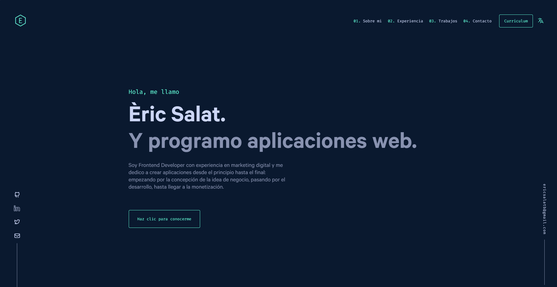 GitHub - EricSalat/refactor-web-profesional: Mi web profesional como desarrollo web. Mi CV y ...