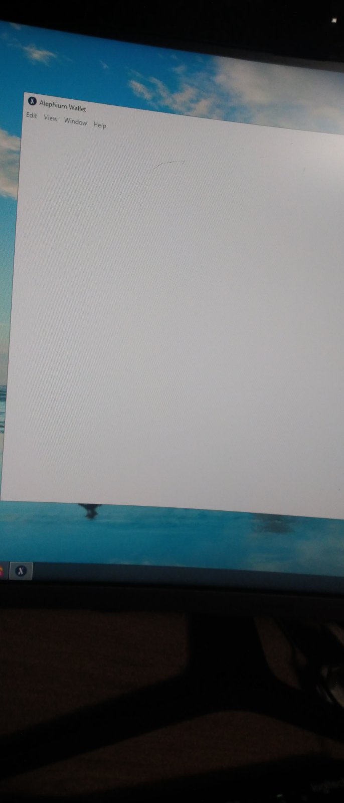 ПОРОЖНІЙ ГАМАНЕЦЬ · Issue #448 · alephium/desktop-wallet · GitHub