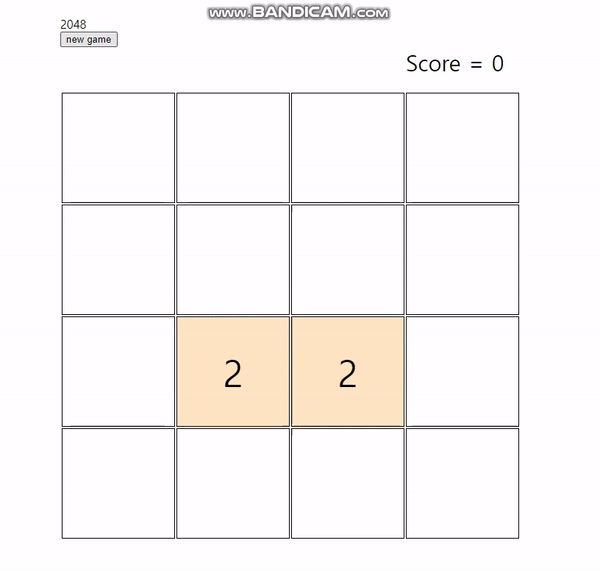 GitHub - HoGeun1999/2048